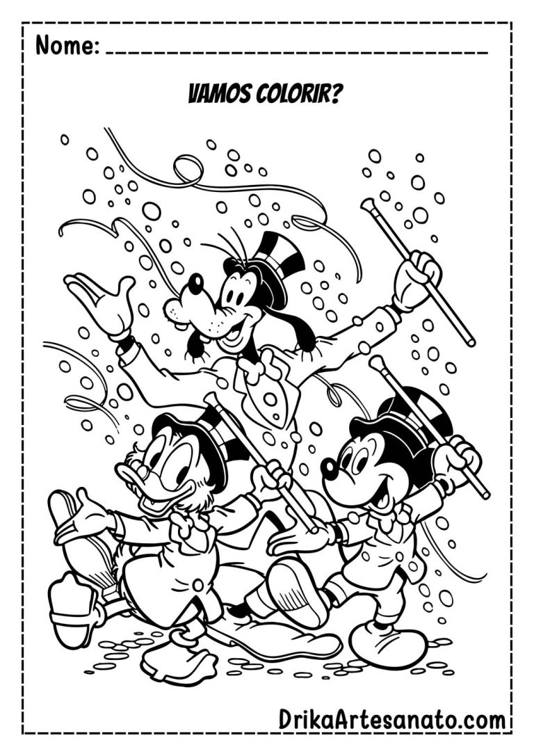 51 Desenhos de Carnaval para Colorir e Imprimir: Baixe Grátis!