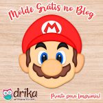 Molde do Super Mario para Imprimir Grátis em Tamanho Real