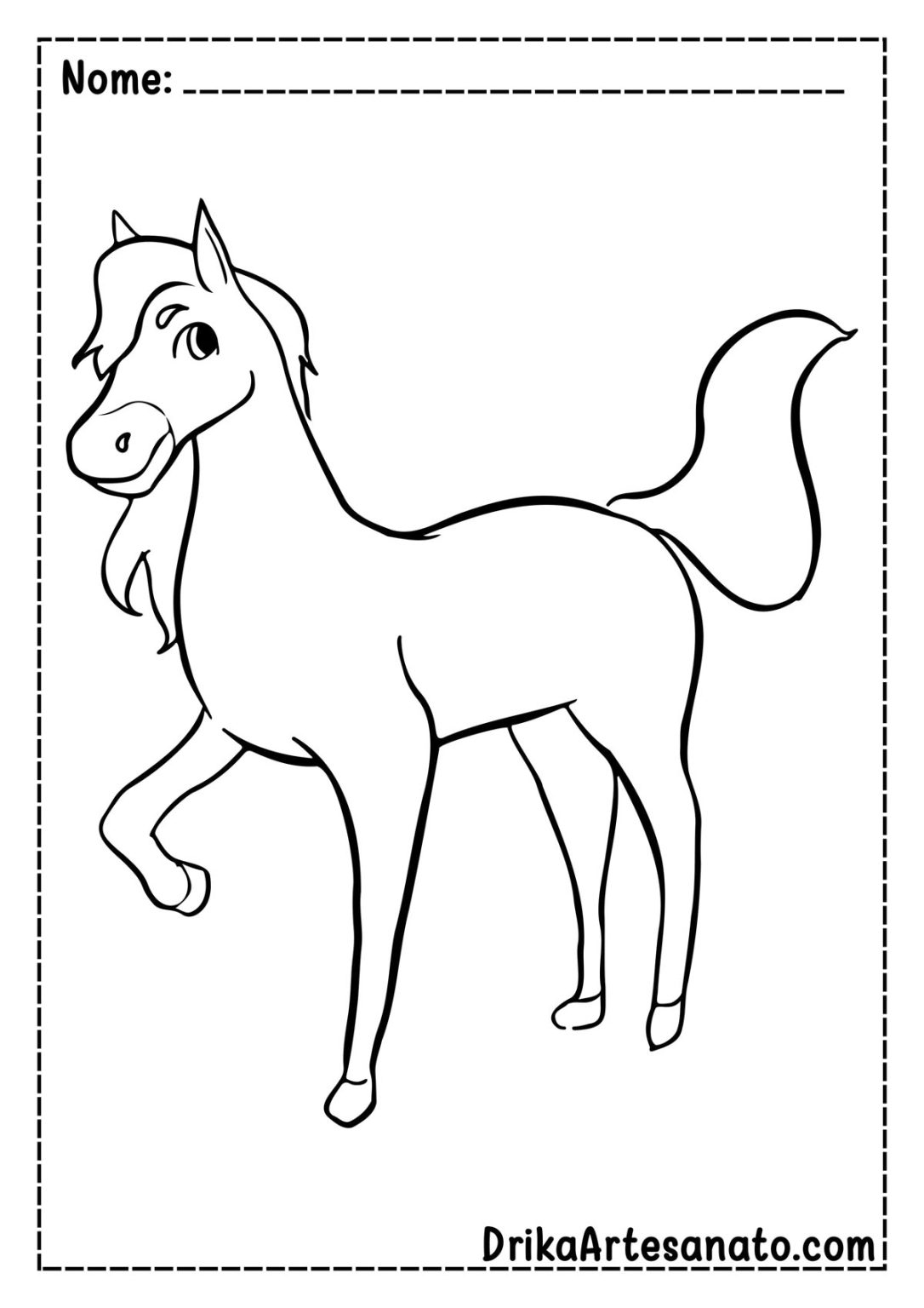 50 Desenhos de Cavalos para Colorir Grátis em PDF: Baixe Agora!