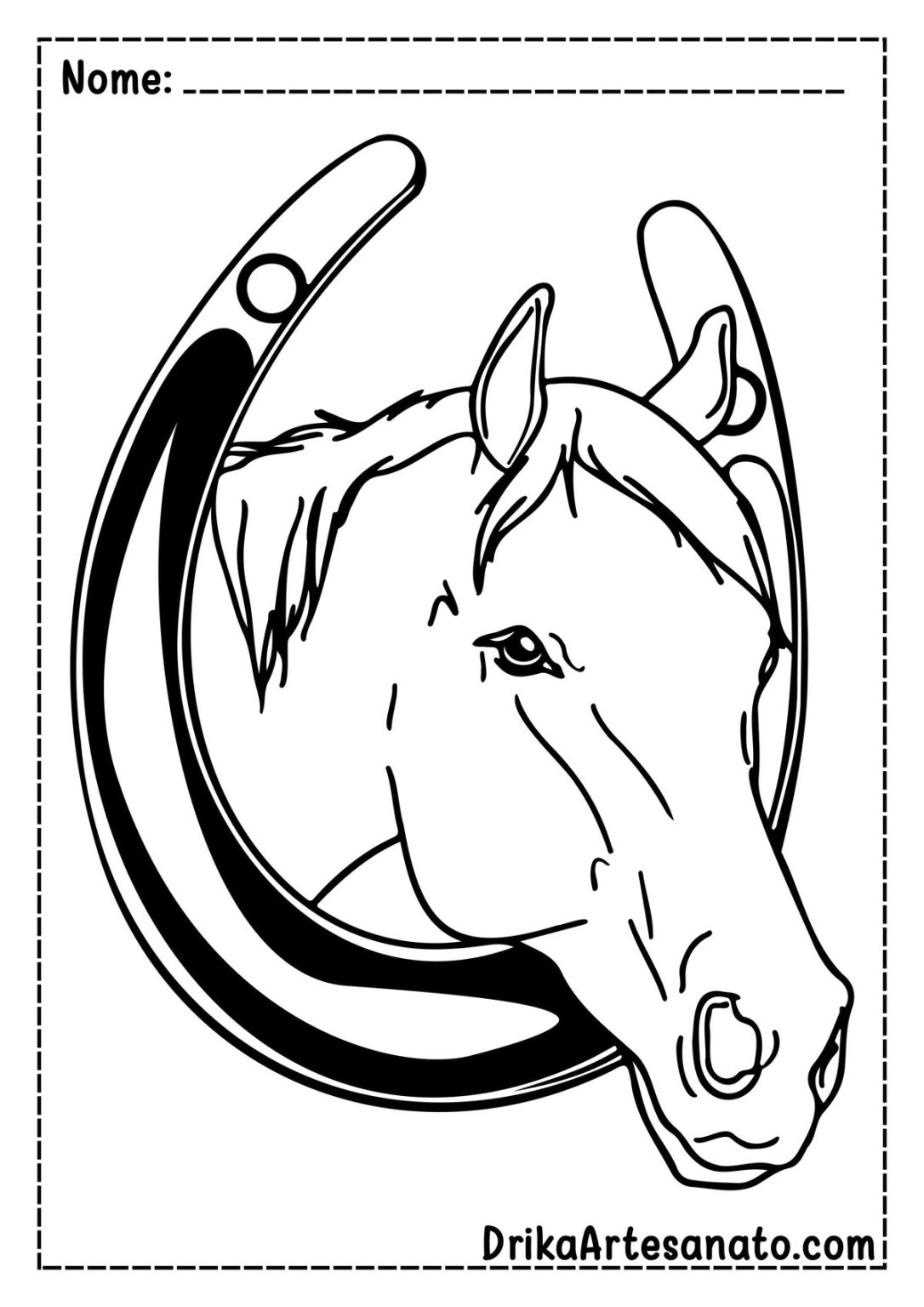 50 Desenhos de Cavalos para Colorir Grátis em PDF: Baixe Agora!