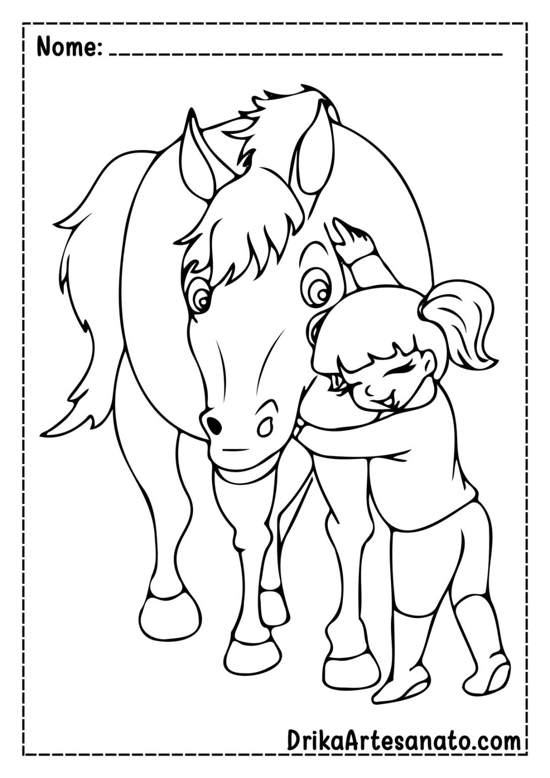 50 Desenhos de Cavalos para Colorir Grátis em PDF: Baixe Agora!