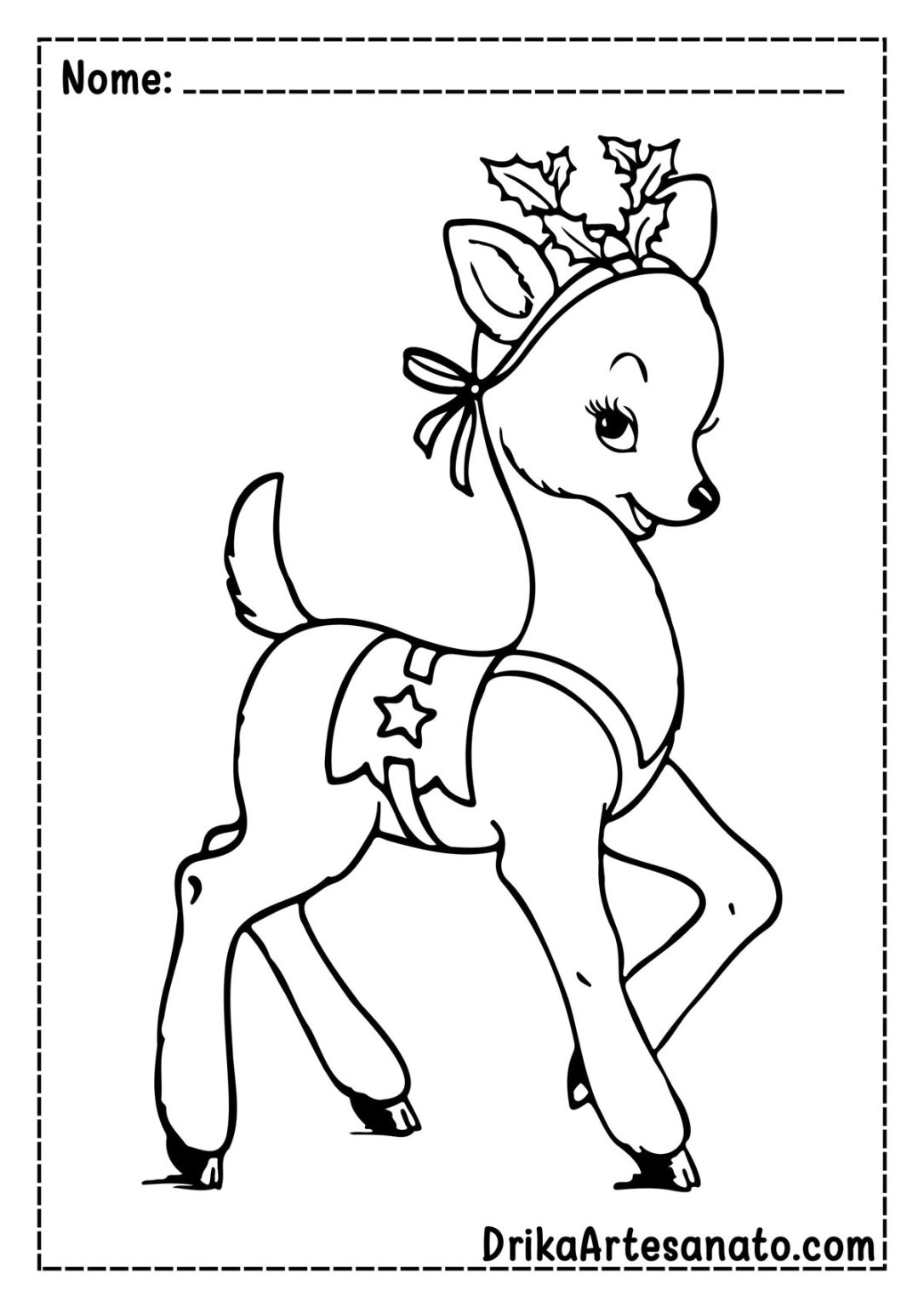 50 Desenhos de Natal para Colorir Grátis em PDF: Baixe Agora!