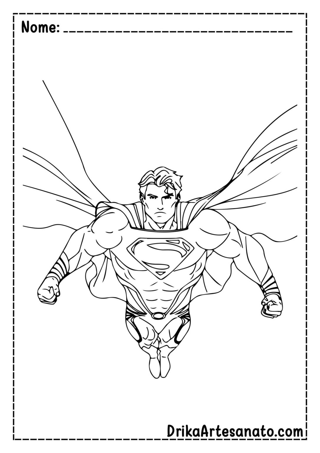 Desenhos de Super-Heróis para Colorir Grátis em PDF