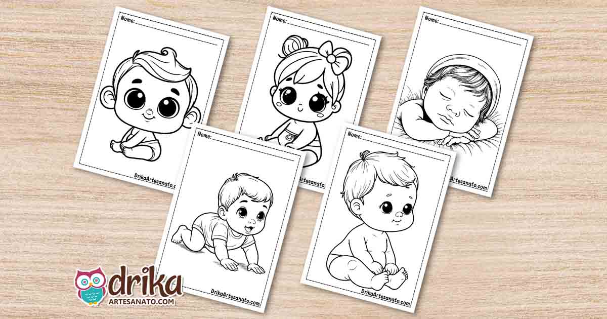 Desenho De Beb Aprendendo A Andar Para Colorir Tudodesenhos