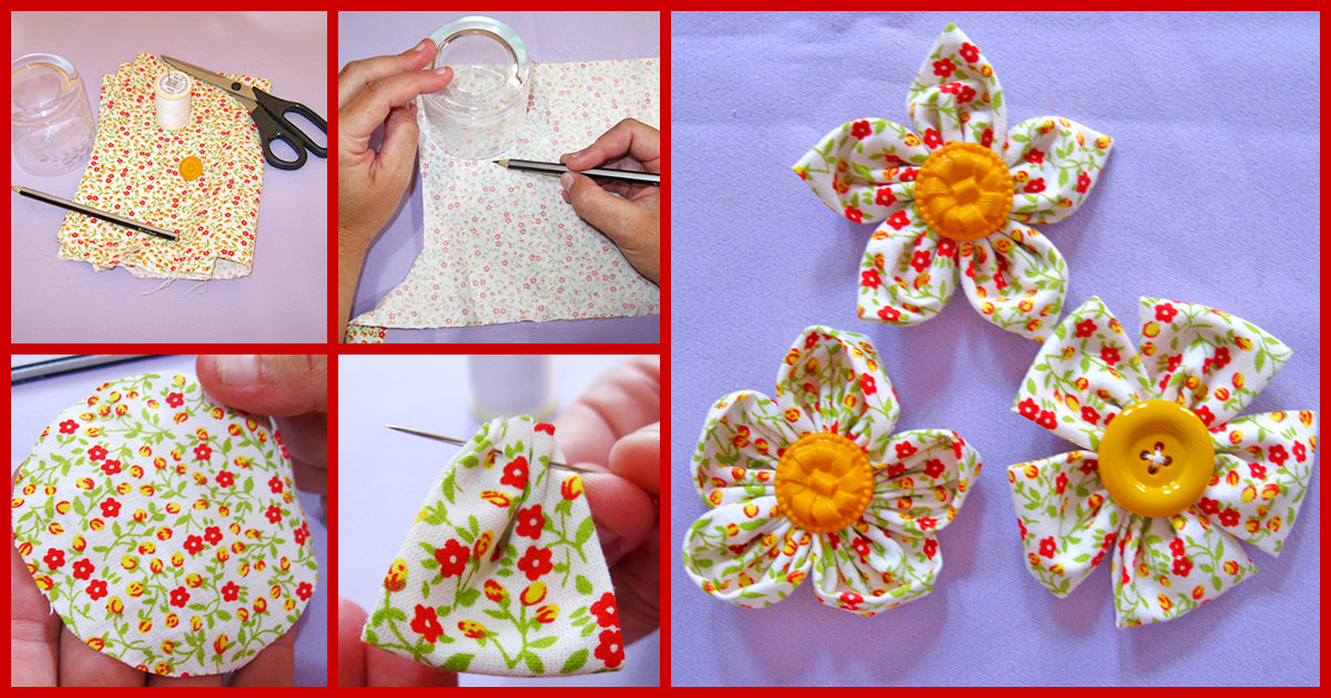 DIY Fabric Flower Tutorial: Learn How to Make 3 Seriously Cute Designs!