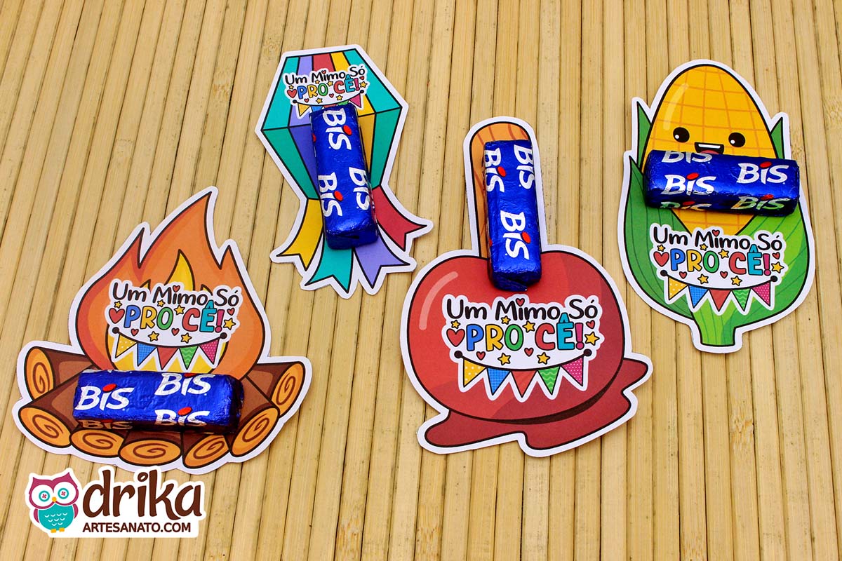 Lembrancinha de Festa Junina: Porta-bis de Milho